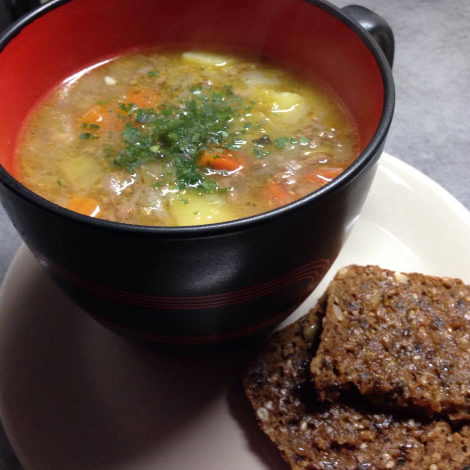 Wintersuppe – Gemüsesuppe mit Hackfleisch | ideenfieber
